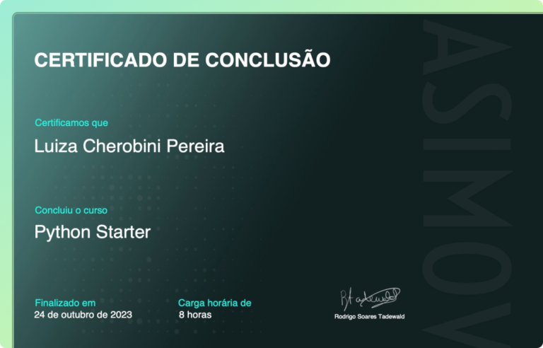 Asimov Academy | A maior escola de Python do Brasil